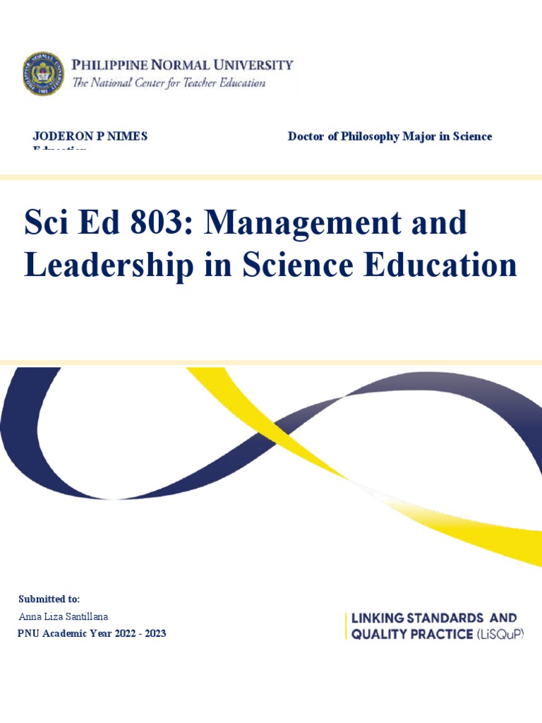 Leadership in Science | PDF | Leadership | Science
