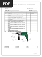 Cherry Pickers Safety Checklist | PDF