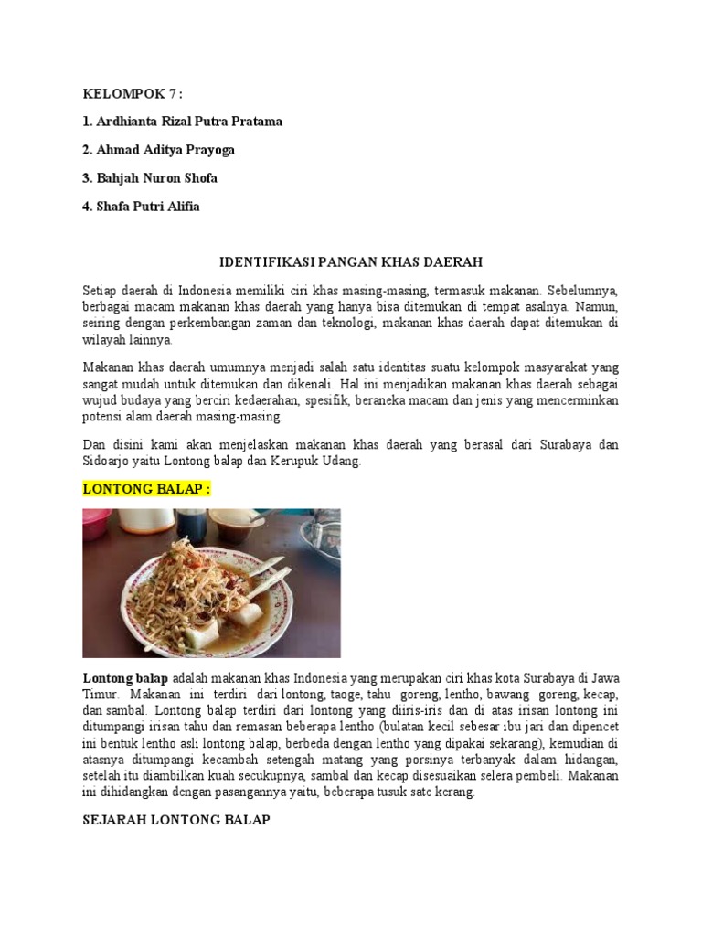 Artikel Panganan | PDF | Perjalanan | Memasak, Makanan, & Anggur