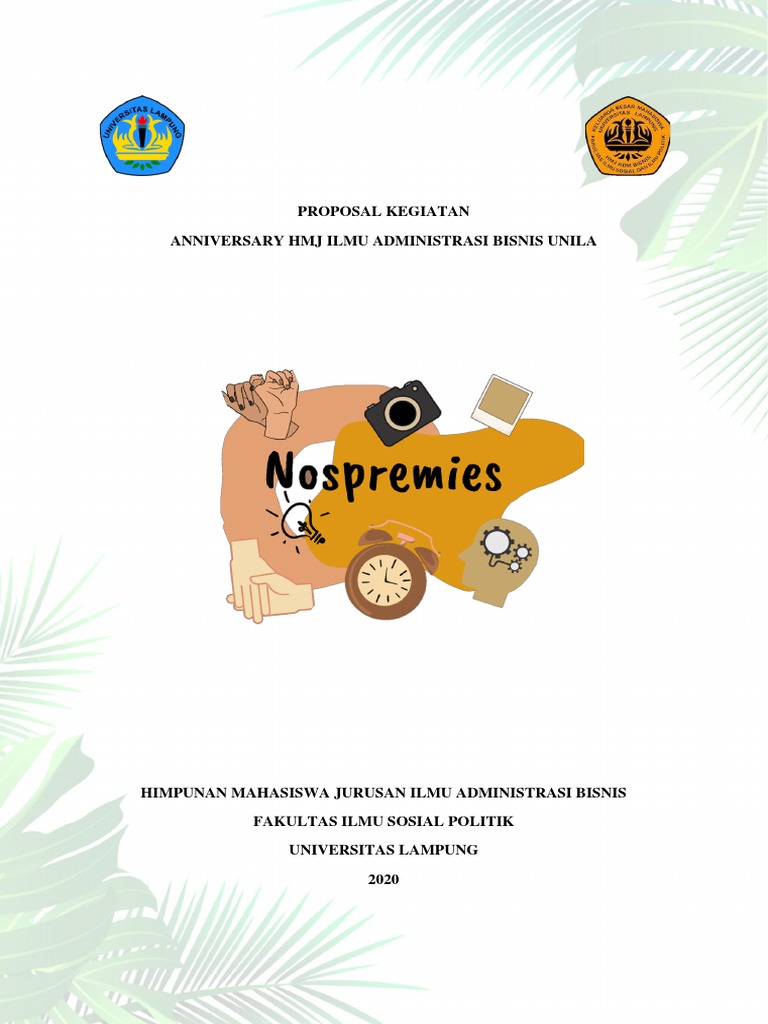 2020 Proposal Anniversary HMJ | PDF