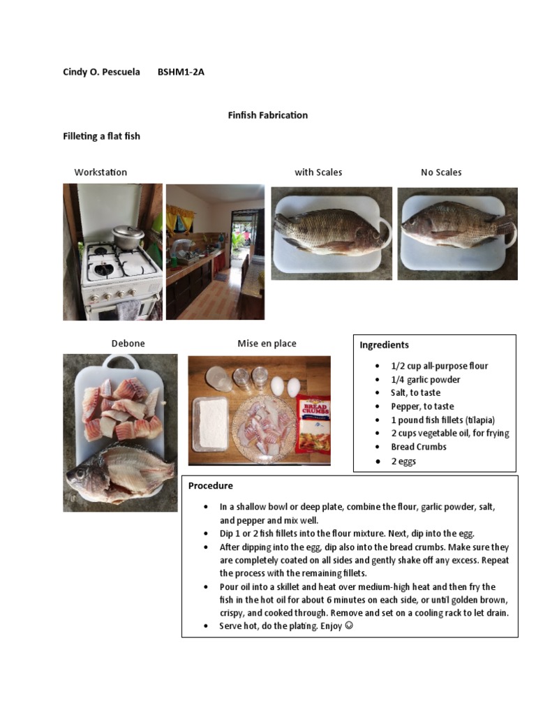 Pescuela 11 Laboratory Exercise 1 | PDF