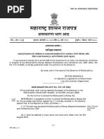 Bill Maharashtra Stamp Act Amendment 2025 | PDF | Bill (Law) | Government