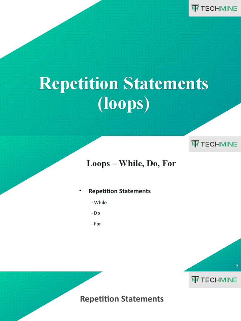 While Loop Pdf Control Flow Computer Engineering