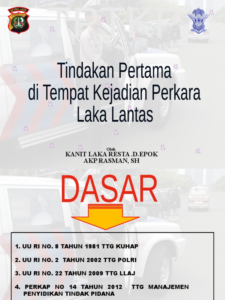 Paparan TPTKP Kanit Laka Resta Depok 2021 | PDF