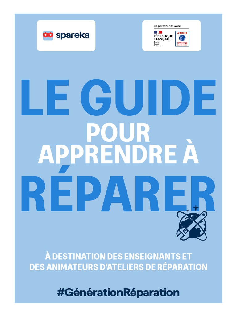 Guide de Réparation pour Ateliers Scolaires | PDF