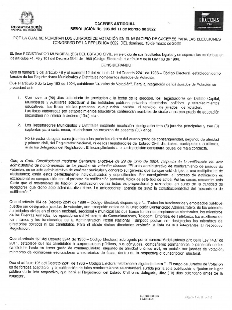 Caceres | PDF