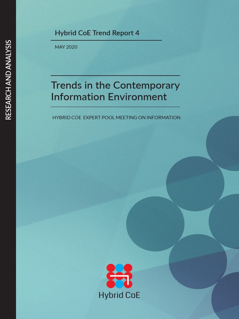 Hybrid CoE Trend Report 4 | PDF