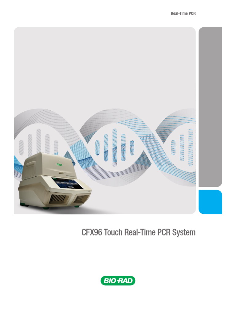 Cfx96 Touch Real Time Pcr Detection System Pdf