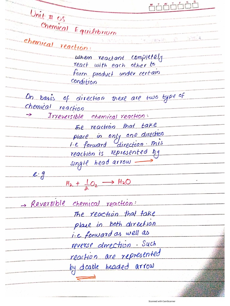 Chemistry Unit 5 | PDF
