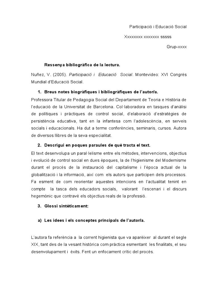 Comentari Model | PDF