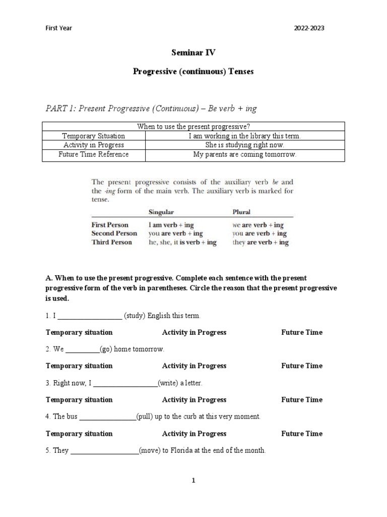 Prezentul Cu Efect Continuu | PDF | Linguistics | Language Families
