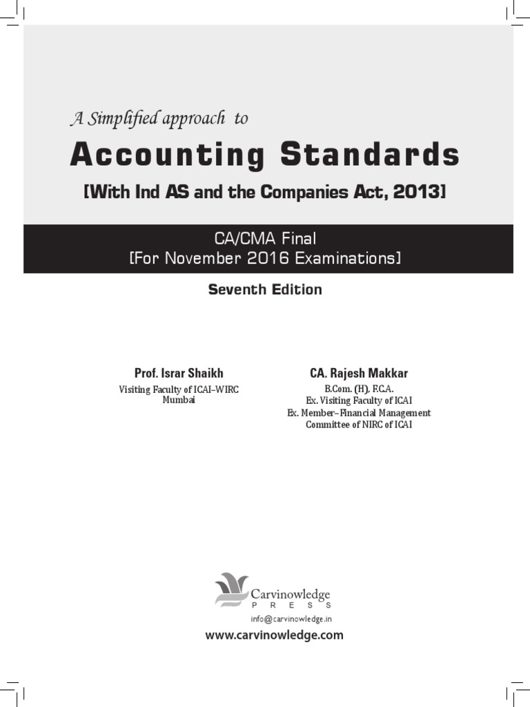 Accounting Standards | PDF | Financial Statement | International ...