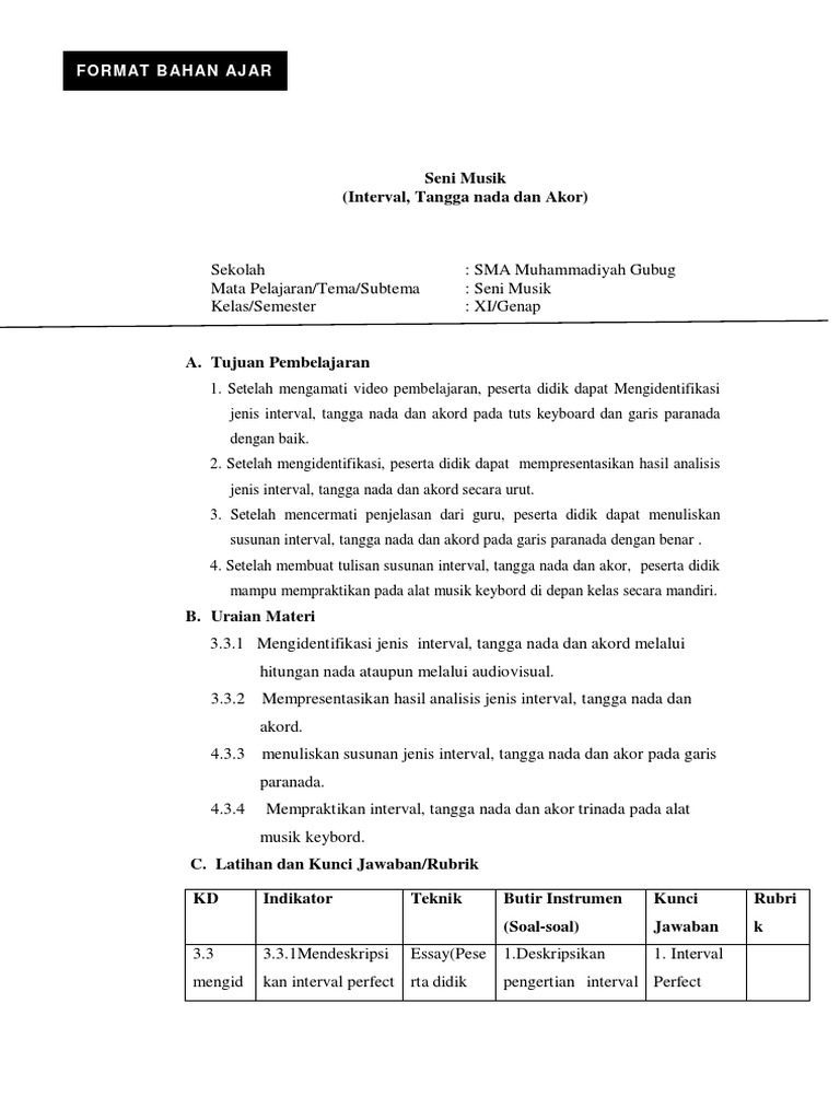 Format Bahan Ajar Pdf