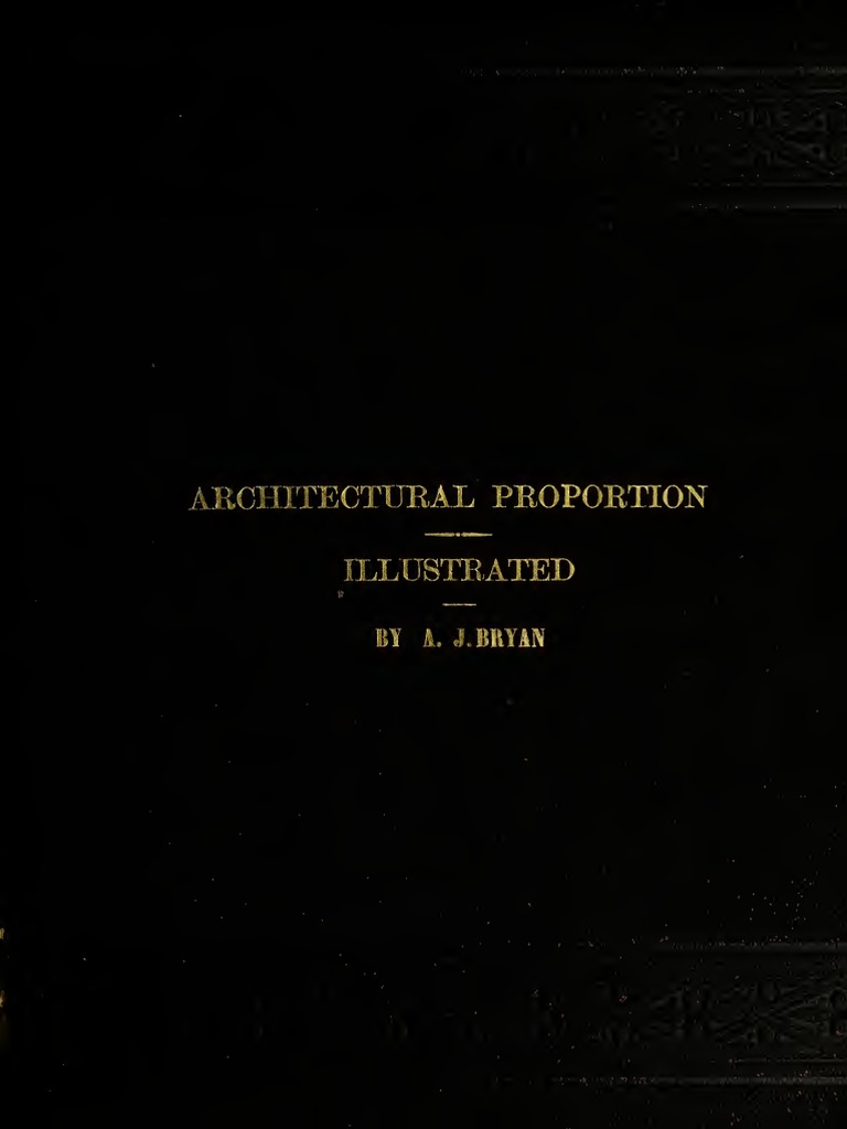 Architectural Proportion System | PDF | Architectural Design | Architecture