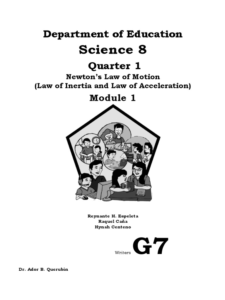 Module 1 SCIENCE 8 | PDF | Force | Inertia