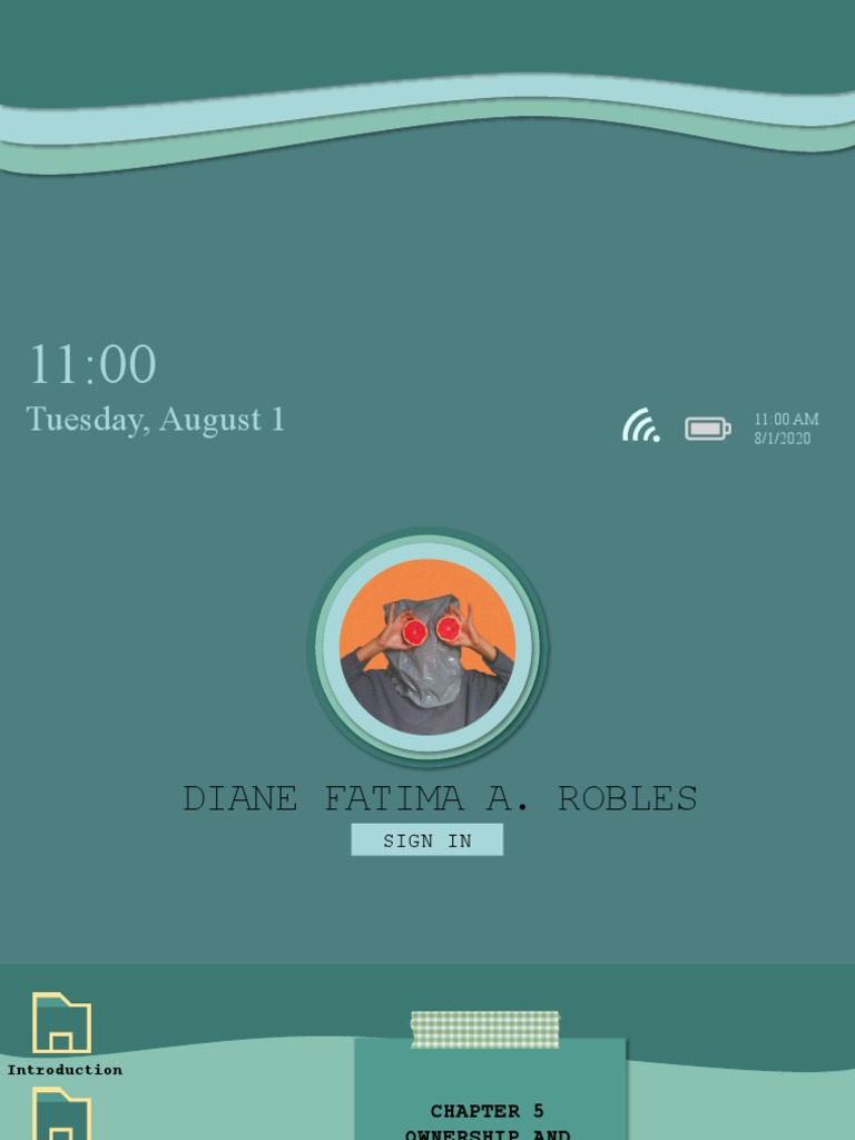 Desktop Computer Themed PPT Template GEMO EDITS | PDF