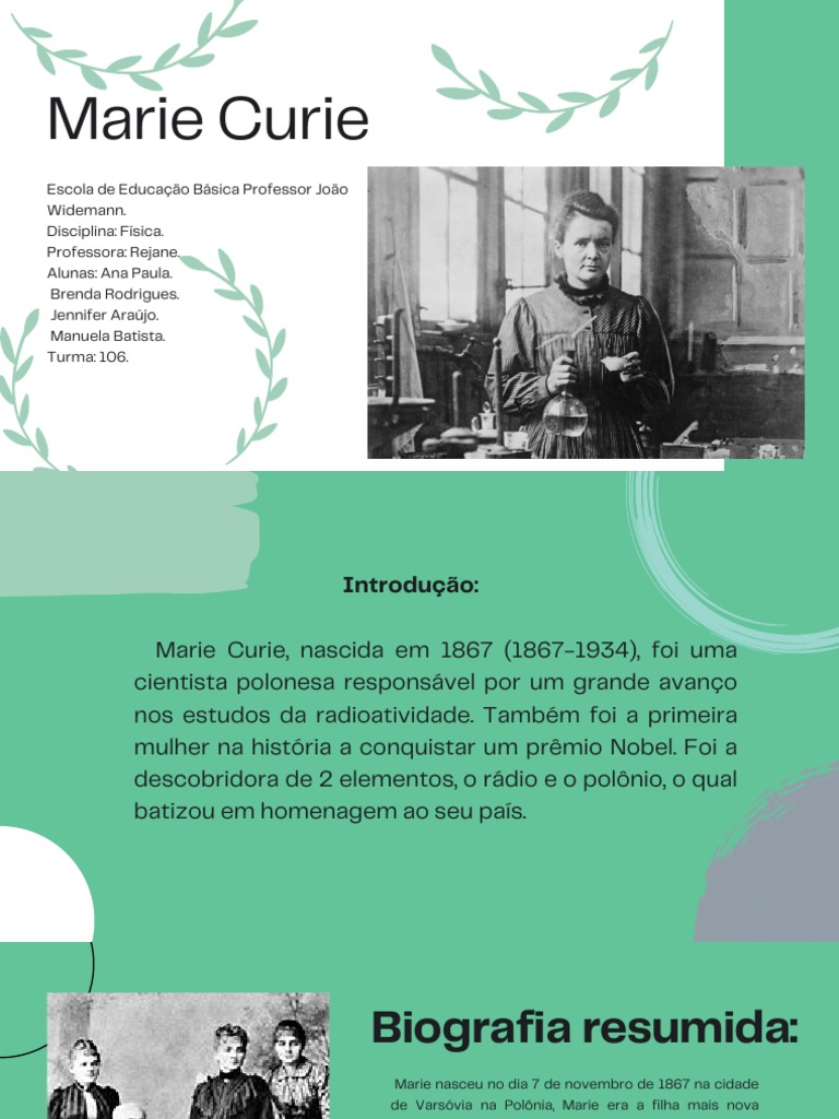 Marie Curie | PDF