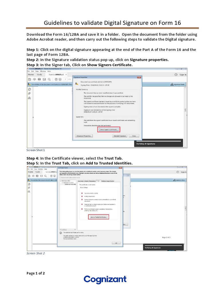 Guideline To Validate Form 16 | PDF Guideline To Validate Form 16 | PDF