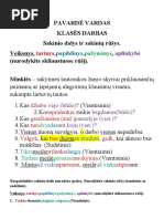 Sakinio Dalys (Teorija) | PDF