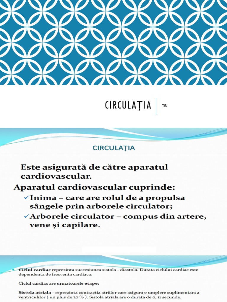 Circulatia | PDF