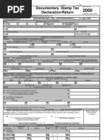 Documentary Stamp Tax Declaration/Return | PDF | Payments | Receipt