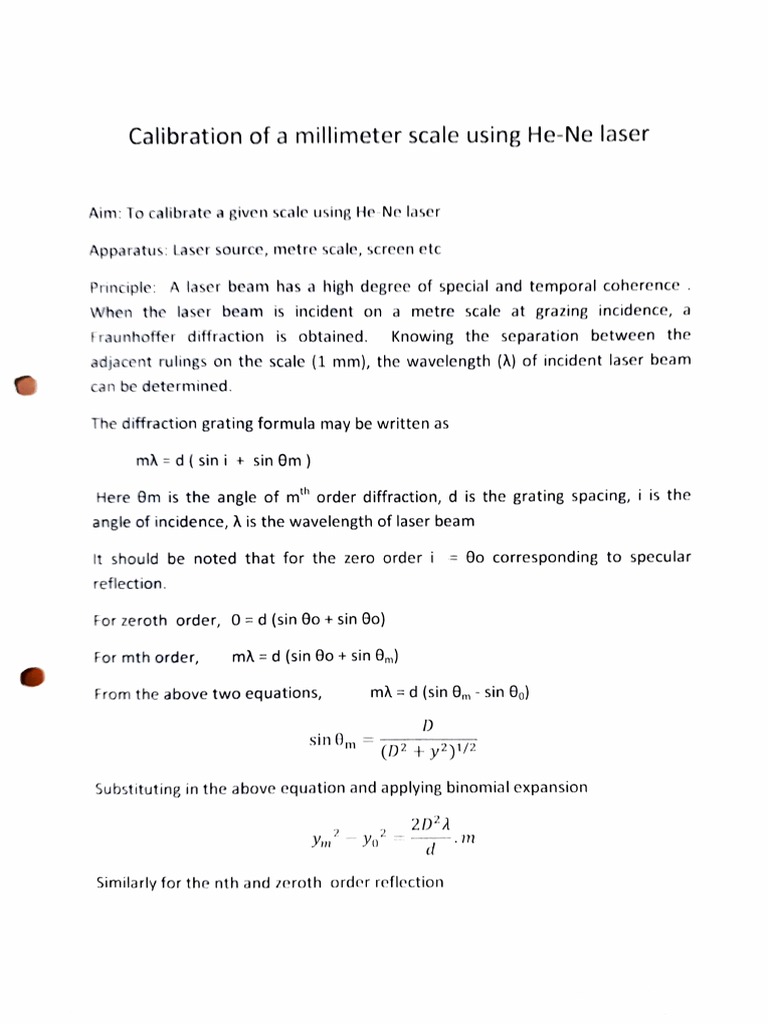 Calibration PDF | PDF | Diffraction | Physical Chemistry