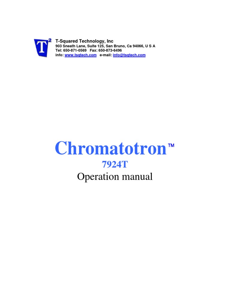 Chromatotron Manual | PDF | Thin Layer Chromatography | Solvent
