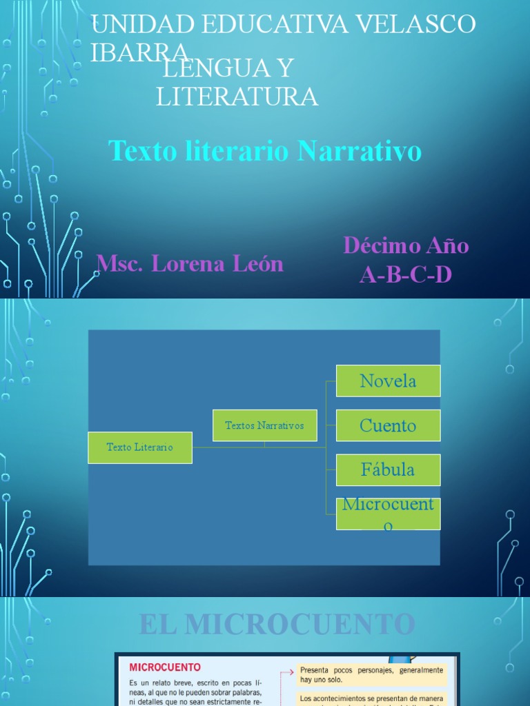 Tema 11 El Microcuento | PDF