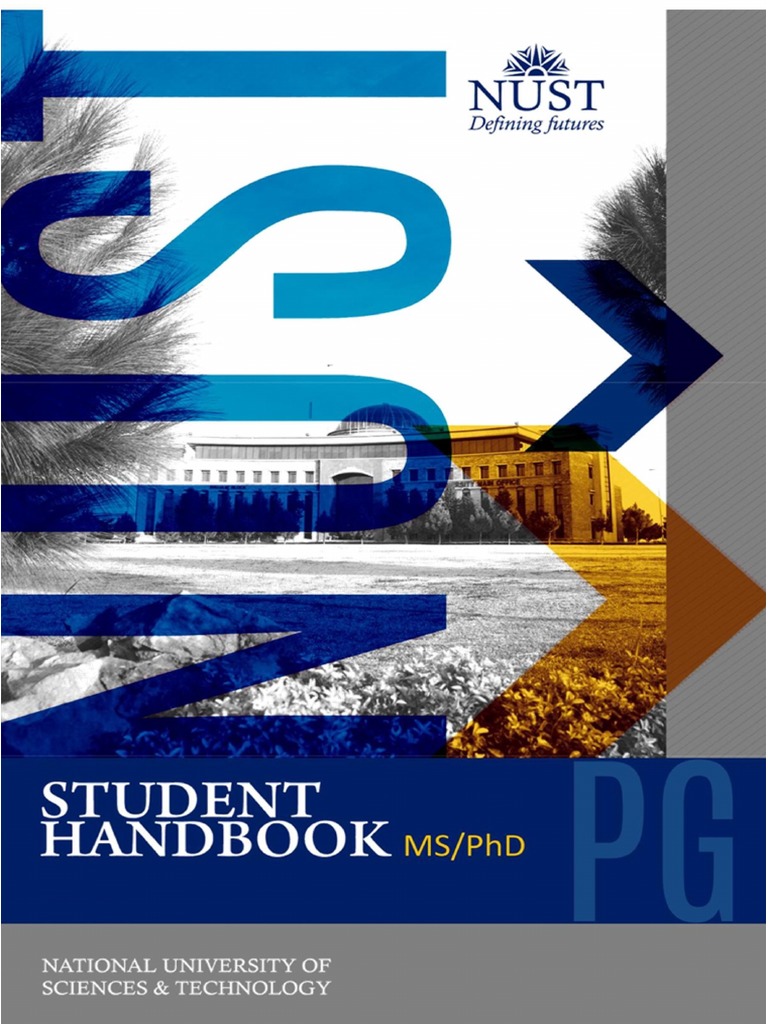 NUST Student Handbook PG 2021 | PDF | Science | Academia