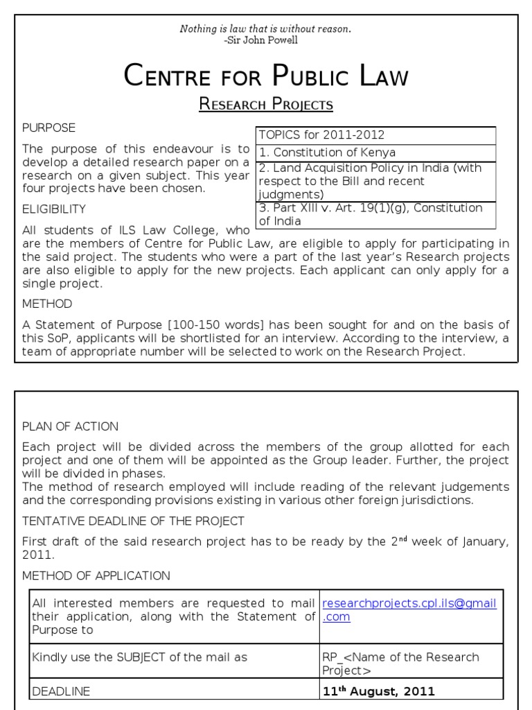 Research Project | PDF