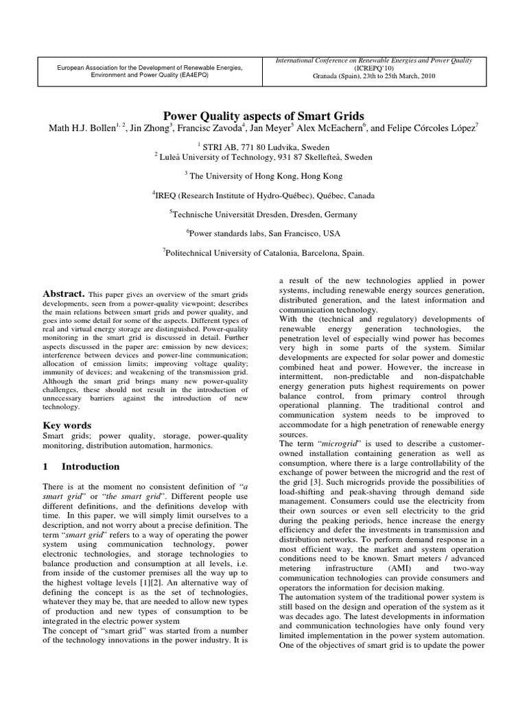 Best About Smart Grid | Download Free PDF | Electrical Grid | Smart Grid Best About Smart Grid | Download Free PDF | Electrical Grid | Smart Grid