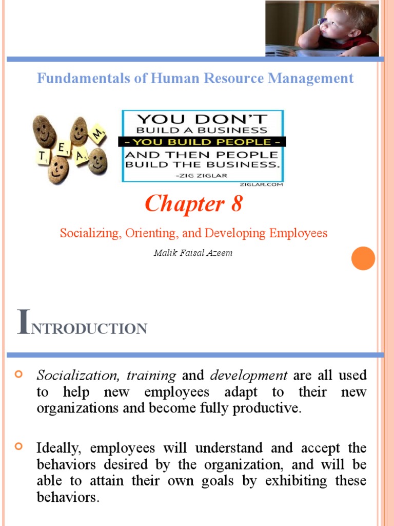 CH 08 Socializing ............. | PDF | Organization Development ...