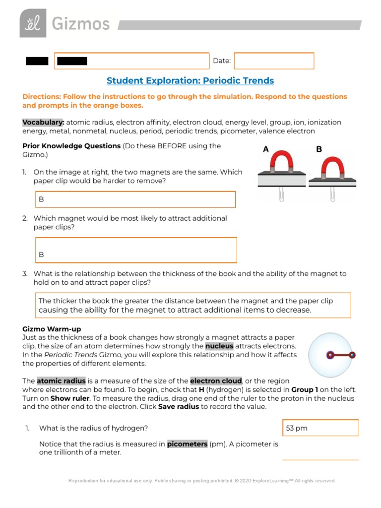 Periodic Trends | PDF | Atoms | Physical Sciences
