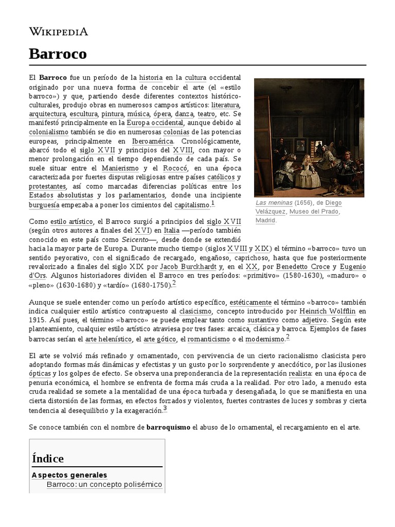 Barroco | PDF | Barroco | Iglesia Católica