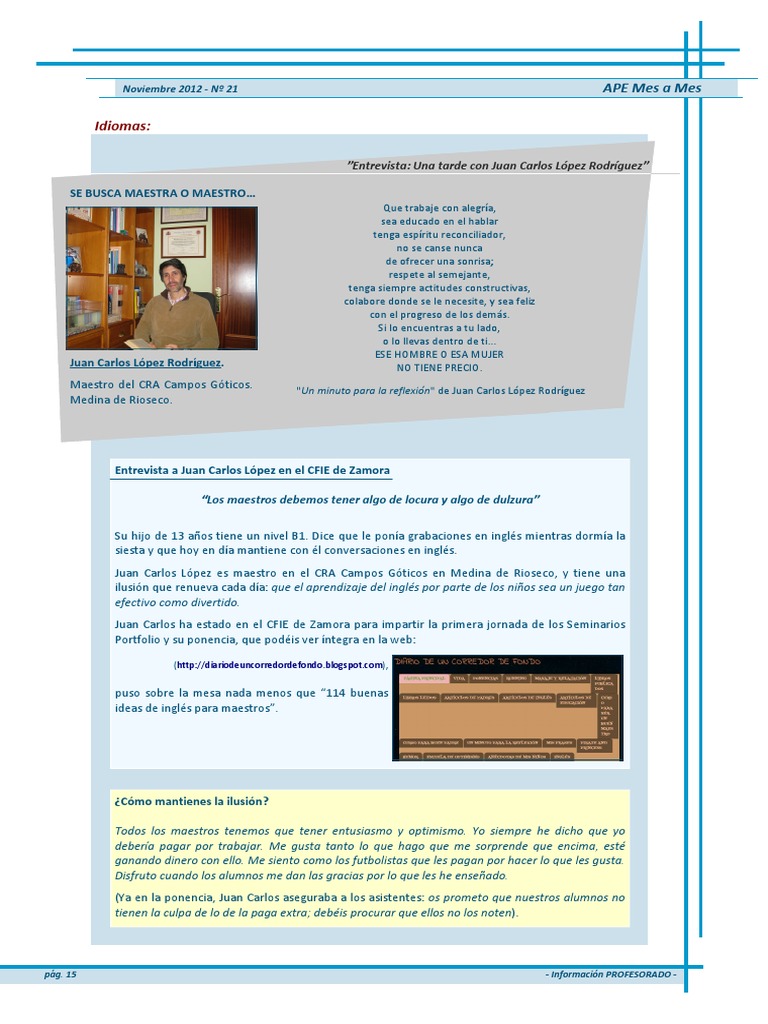 Entrevista | PDF | Multilingüismo | Verdad