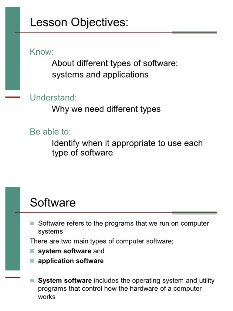 Software | PDF | Application Software | Operating System