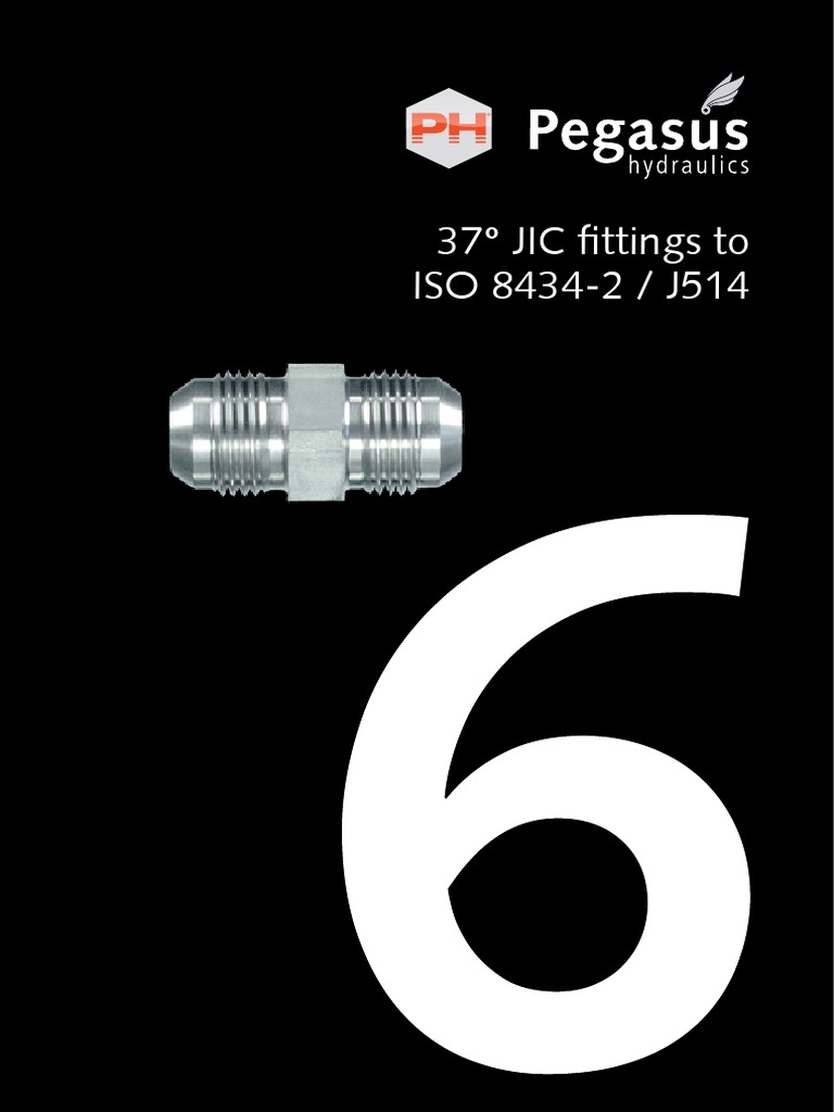 06 Stainless Steel Hydraulic JIC Adapters To ISO 8434-2 J514 | PDF ...