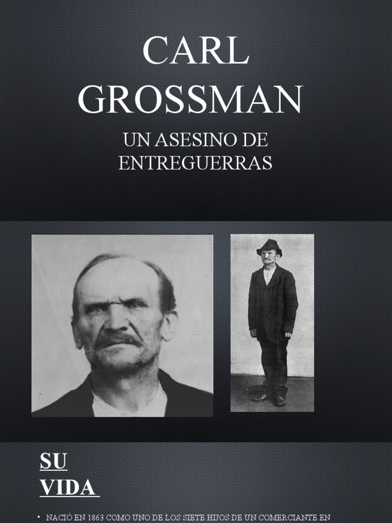 Carl Grossmann: Crímenes en Berlín | PDF