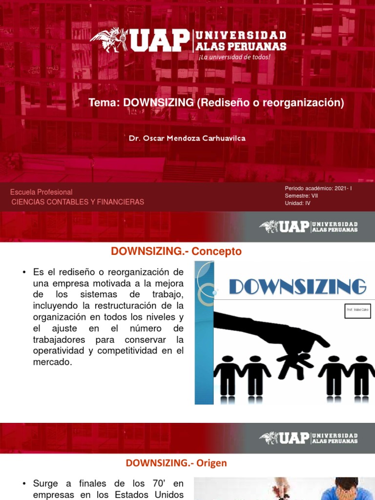 Estrategias de Downsizing Empresarial | PDF | Business | Mercado (economía)