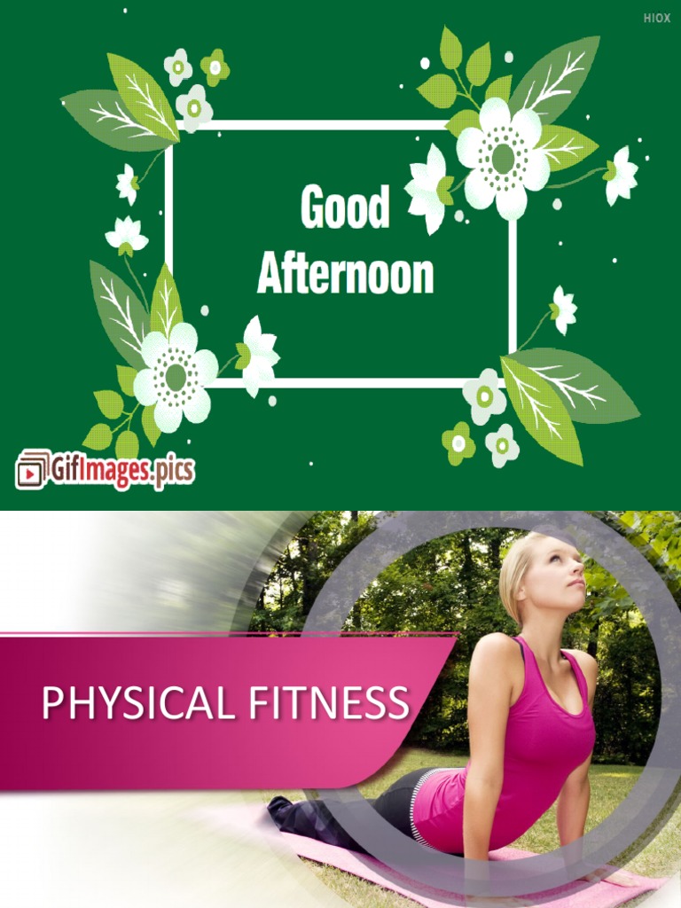 Physical Fitness MODULE 1 | PDF | Physical Fitness | Behavior