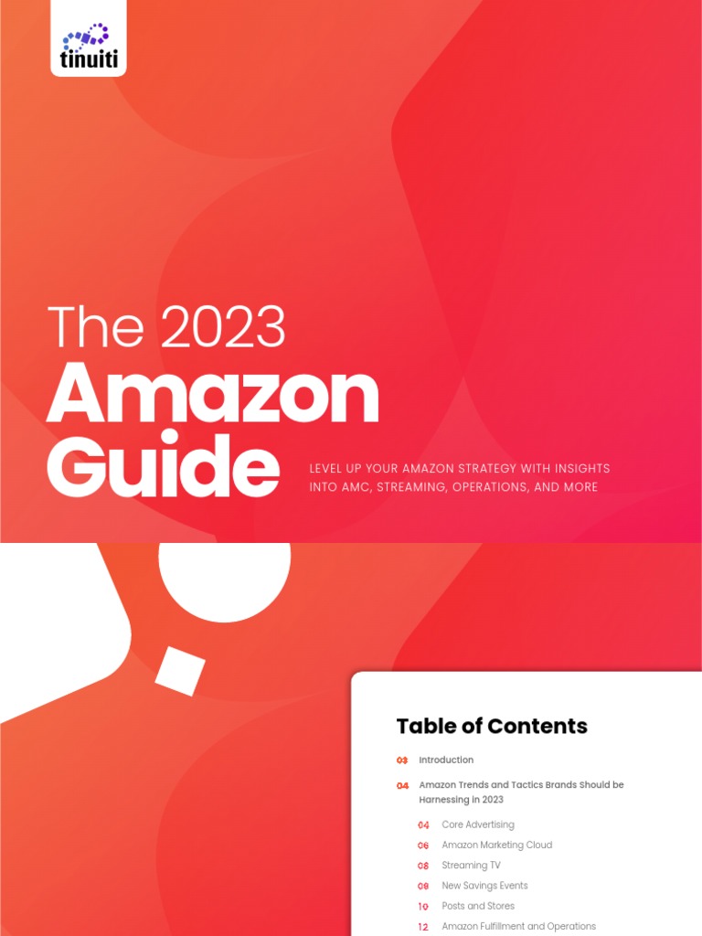 The 2023 Amazon Guide | PDF | Advertising | Brand