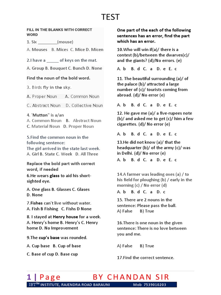 Test 1 | PDF | Linguistics