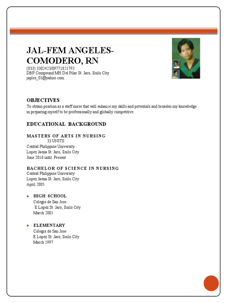 My Resume | Download Free PDF | Nursing | Hospital