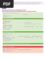 Epilepsy Management Plan Template | PDF | Epilepsy | Medical Specialties