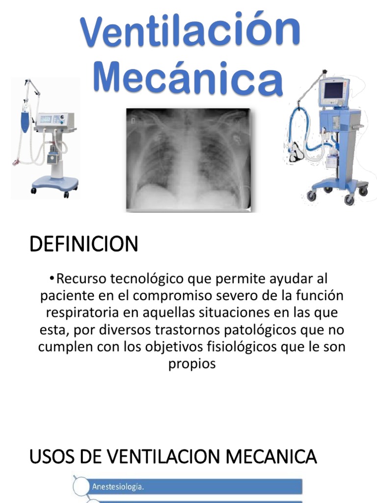 Ventilación Mecánica | PDF