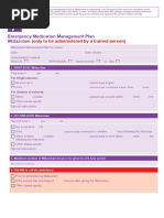 Epilepsy Management Plan Template | PDF | Epilepsy | Medical Specialties