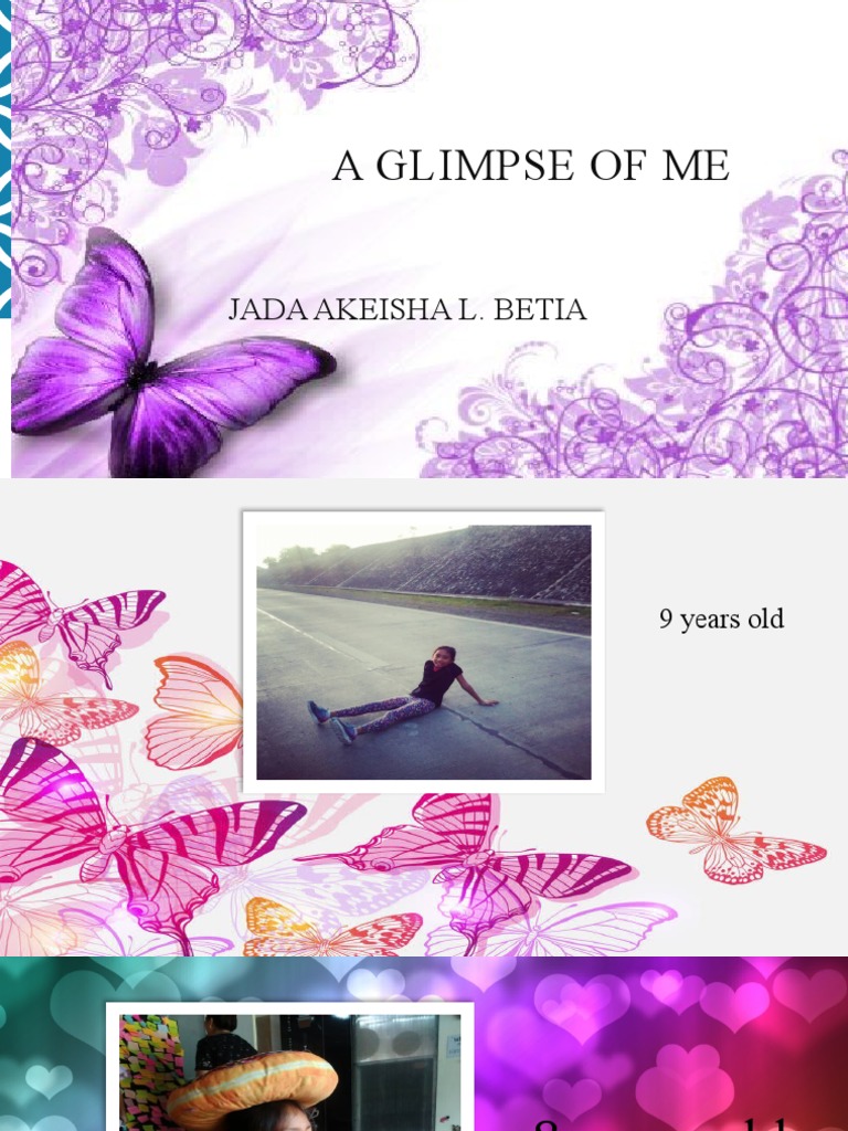 A Glimpse of Me Jada Akeisha L. Bweri9a | PDF