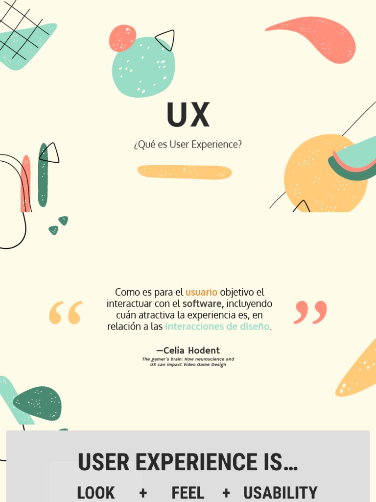 Fundamentos de User Experience (UX) | PDF | Diseño | Experiencia