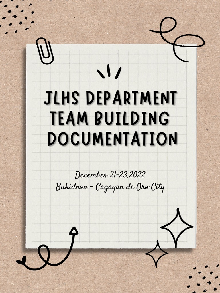 Brown and White Doodle Marketing Proposal Report Cover A4 Document | PDF