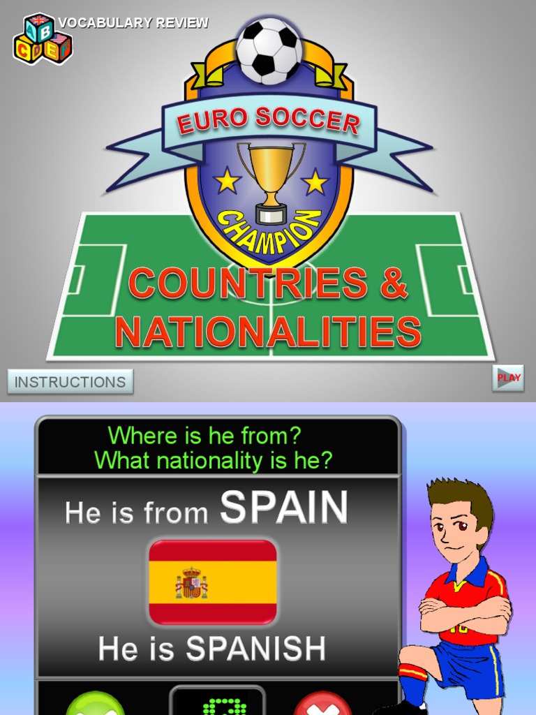 Euro Soccer PPT Games | PDF